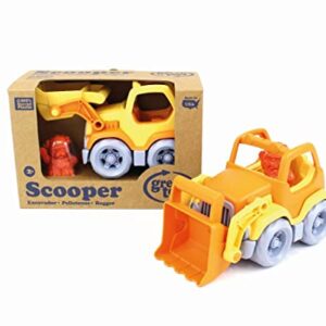 Green Toys Scooper Construction Truck, Yellow/Orange