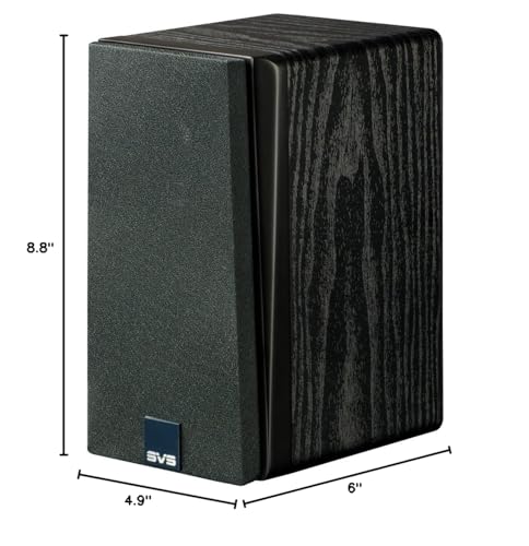 SVS Prime Satellite Speakers - Pair (Premium Black Ash)