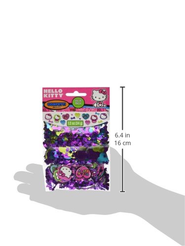 Amscan 361417 Confetti | Hello Kitty Rainbow Collection | 1 pack | Party Accessory