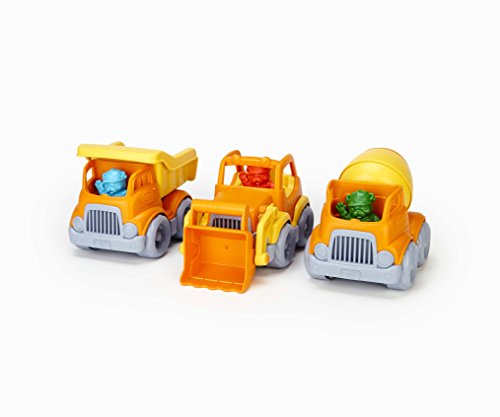 Green Toys Scooper Construction Truck, Yellow/Orange