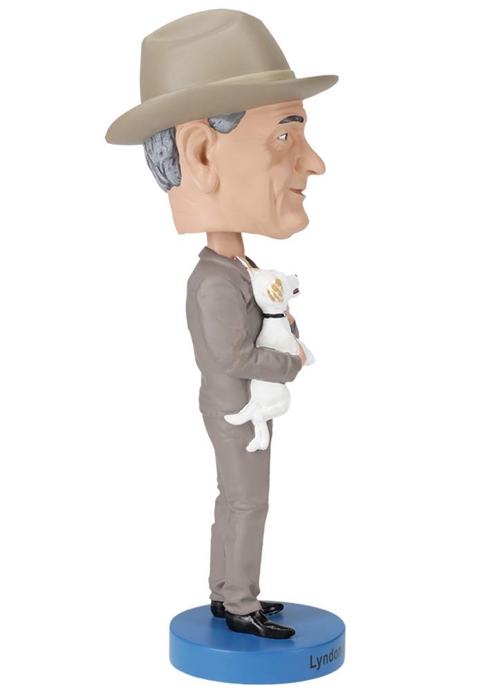 Royal Bobbles Lyndon B. Johnson 36th President of The United States Collectible Bobblehead Statue