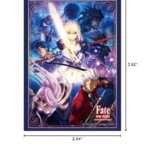 Servants Saber Archer Rider FSN UBW Card Game Character Sleeves Collection HG Vol.778 Anime Girl Lancer Berserker Assassin Caster Fate/Stay Night Unlimited Blade Works High Grade