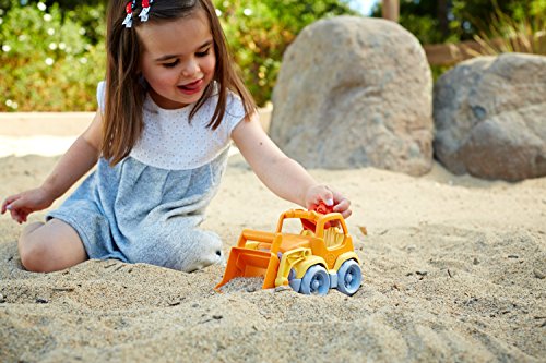 Green Toys Scooper Construction Truck, Yellow/Orange