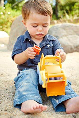 Green Toys Scooper Construction Truck, Yellow/Orange