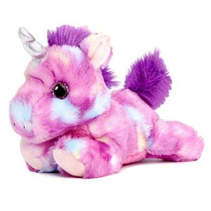 mulberry drop purple unicorn bright fancies 7" stuffed animal plush