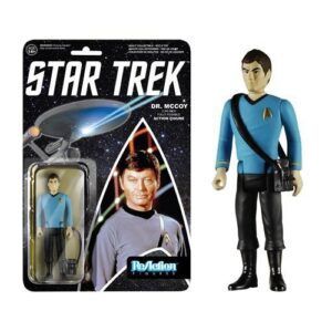 star trek dr. mccoy reaction 3 3/4-inch retro action figure