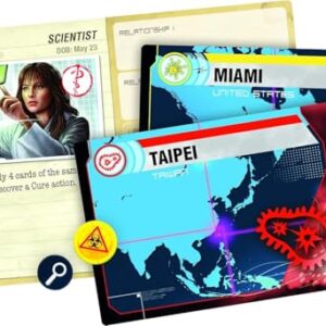 Pandemic Legacy Season 1 Blue Edition Board Game for Adults and Family | Cooperative Board Game | Ages 13+ | 2 to 4 players | Average Playtime 60 minutes | Made by Z-Man Games