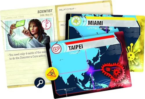 Pandemic Legacy Season 1 Blue Edition Board Game for Adults and Family | Cooperative Board Game | Ages 13+ | 2 to 4 players | Average Playtime 60 minutes | Made by Z-Man Games