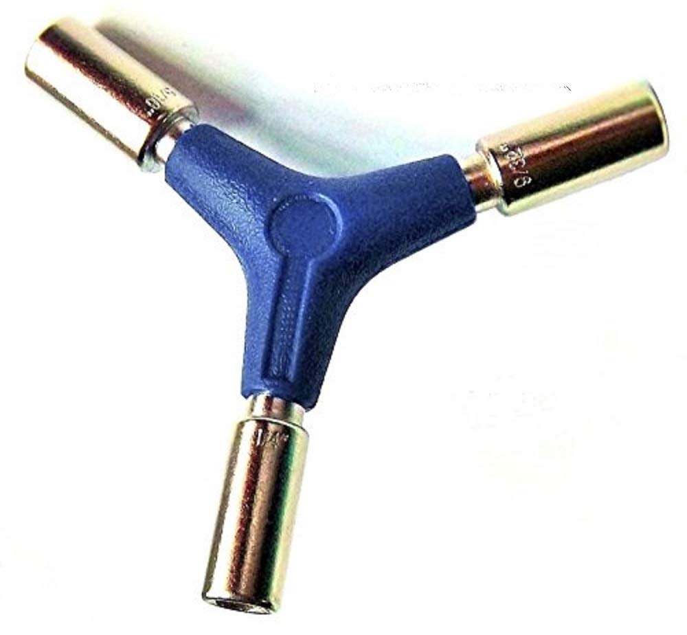 Hall 3-way Banjo Bracket Tuning Key Wrench by my-banjo