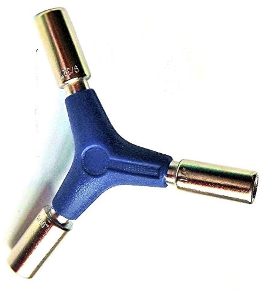 Hall 3-way Banjo Bracket Tuning Key Wrench by my-banjo