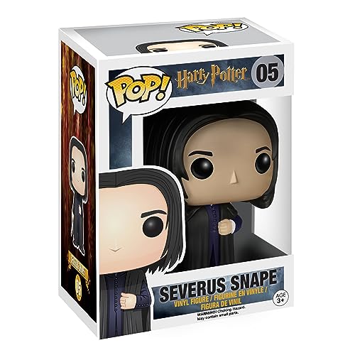 Funko POP Movies: Harry Potter - Severus Snape Action Figure, Multicolor, Standard, (5862)