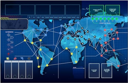 Pandemic Legacy Season 1 Blue Edition Board Game for Adults and Family | Cooperative Board Game | Ages 13+ | 2 to 4 players | Average Playtime 60 minutes | Made by Z-Man Games