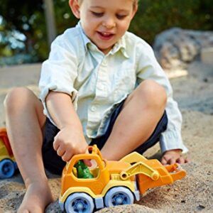 Green Toys Scooper Construction Truck, Yellow/Orange