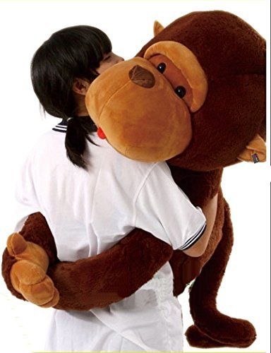 Joyfay U.S. Solid Giant 43" Monkey Gorilla 100% All New Materials Certified by State of Pennsylvania Standard for Plush Toys