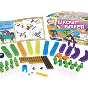 Kids First Aircraft Engineer | STEM | 32 Page Full-Color Illustrated Storybook | Ages 3+ | Preschoolers and kindergartners | Develop Fine Motor Skills | Parents Choice Gold Award, Multi-colored, Standard