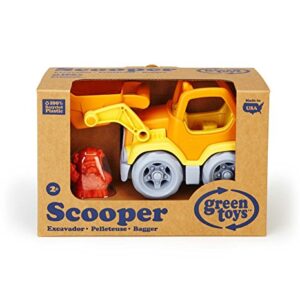 Green Toys Scooper Construction Truck, Yellow/Orange