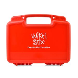 Wikki Stix Traveler, Kids Travel Essential, 144, Red Carrying Case