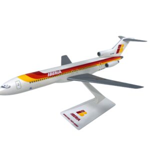 Flight Miniatures Iberia 727-200 Airplane Miniature Model Plastic Snap Fit 1:200 Part# ABO-72720H-030