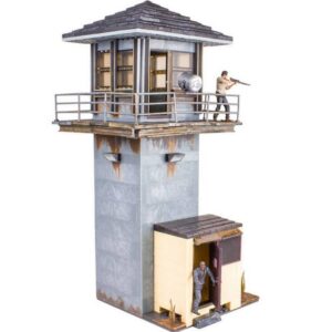 Walking Dead McFarlane Toys The Prison Tower Building Set – AMC TV Series - Fun to Assemble – A Centerpiece to Your Collection