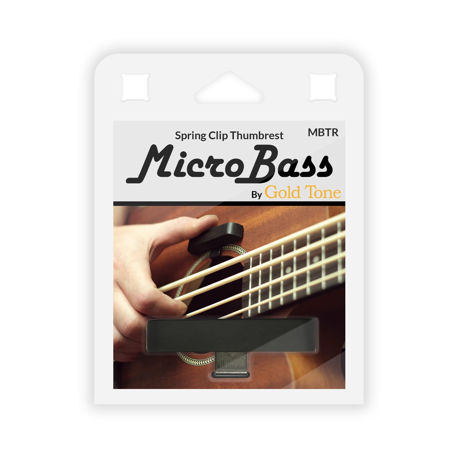 Gold Tone MBTR MicroBass Removable Thumb Rest