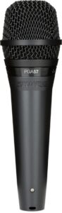 shure pga57 dynamic microphone - professional quality instrument mic with cardioid pick-up pattern, 3-in xlr connector, stand adapter and zipper pouch, no cable (pga57-lc)