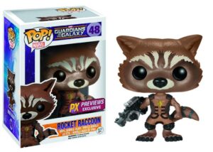 funko pop! guardians of the galaxy: ravager rocket raccoon vinyl figure