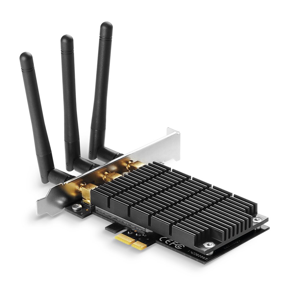 TP-Link Archer T9E AC1900 Wireless WiFi PCIe network Adapter Card for PC, with Beamforming and Heatsink Technology