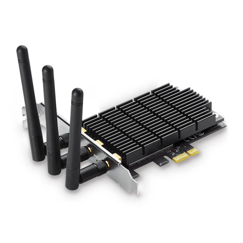 TP-Link Archer T9E AC1900 Wireless WiFi PCIe network Adapter Card for PC, with Beamforming and Heatsink Technology