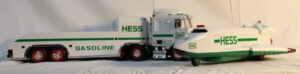 hess 1999 truck and space shuttle with satellite