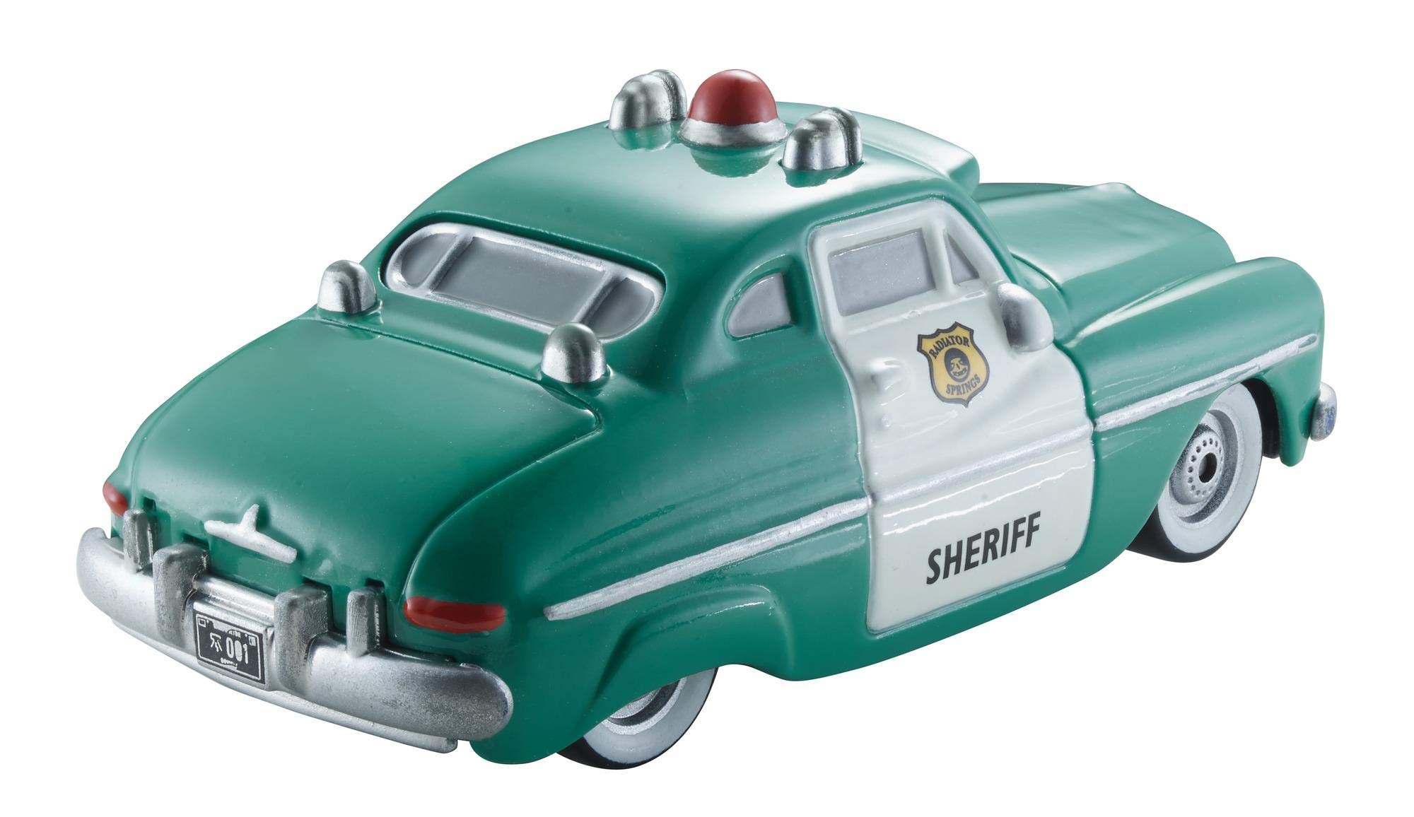 Disney Cars Toys Color Change 1:55 Scale Vehicle, Sheriff