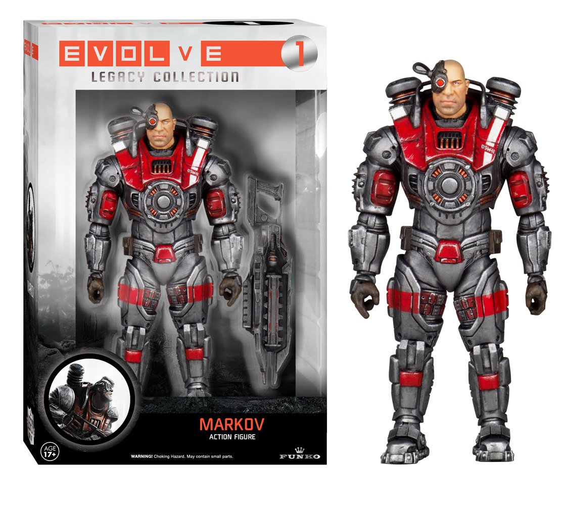 Funko Legacy Action Figure: Evolve Markov Action Figure