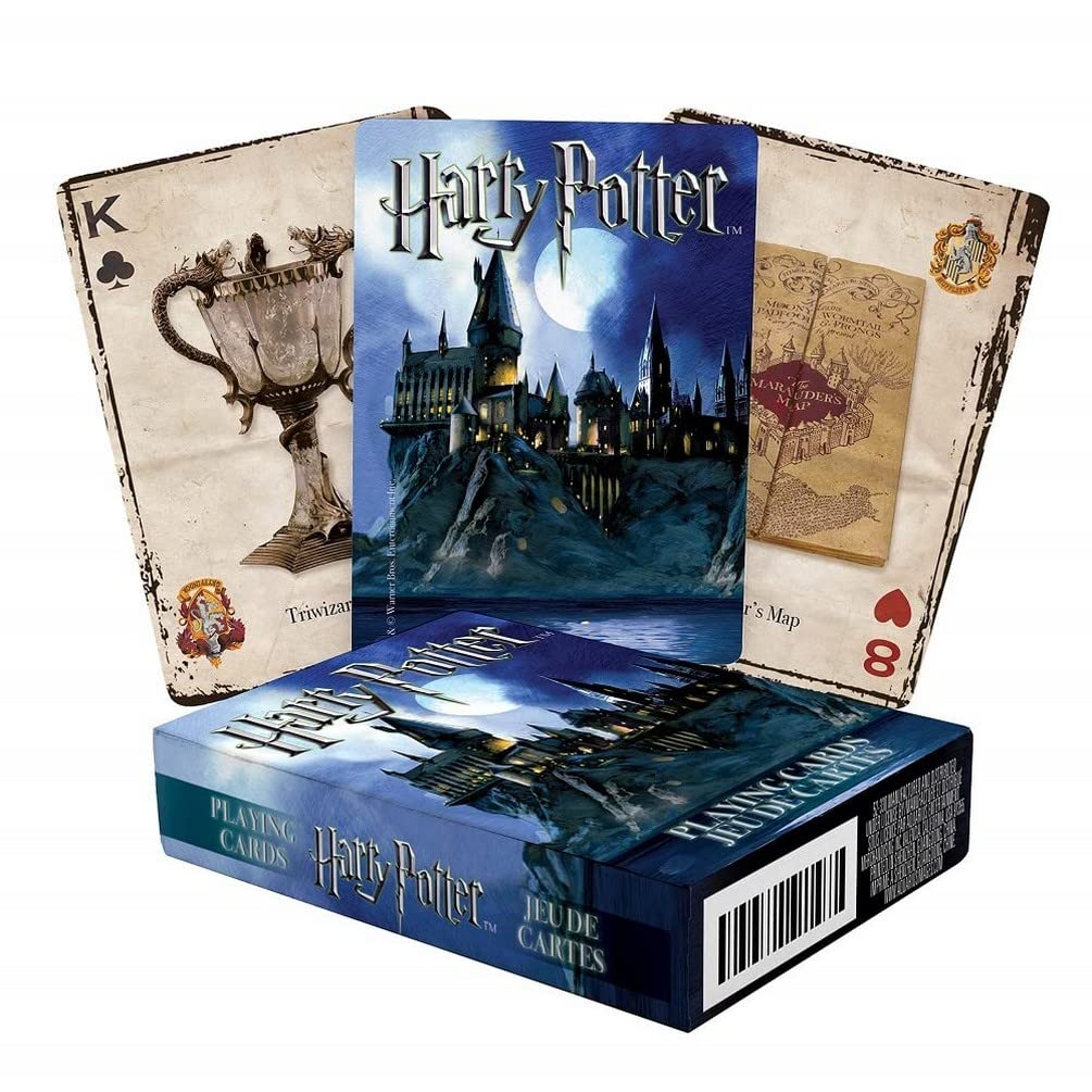 AQUARIUS Harry Potter Playing Cards - HP Themed Deck of Cards for Your Favorite Card Games - Officially Licensed Harry Potter Merchandise & Collectibles