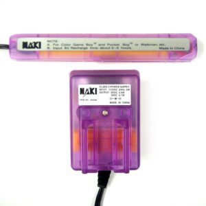 rechargeable battery pak for game boy color, game boy pocket & neo geo pocket - fuchsia