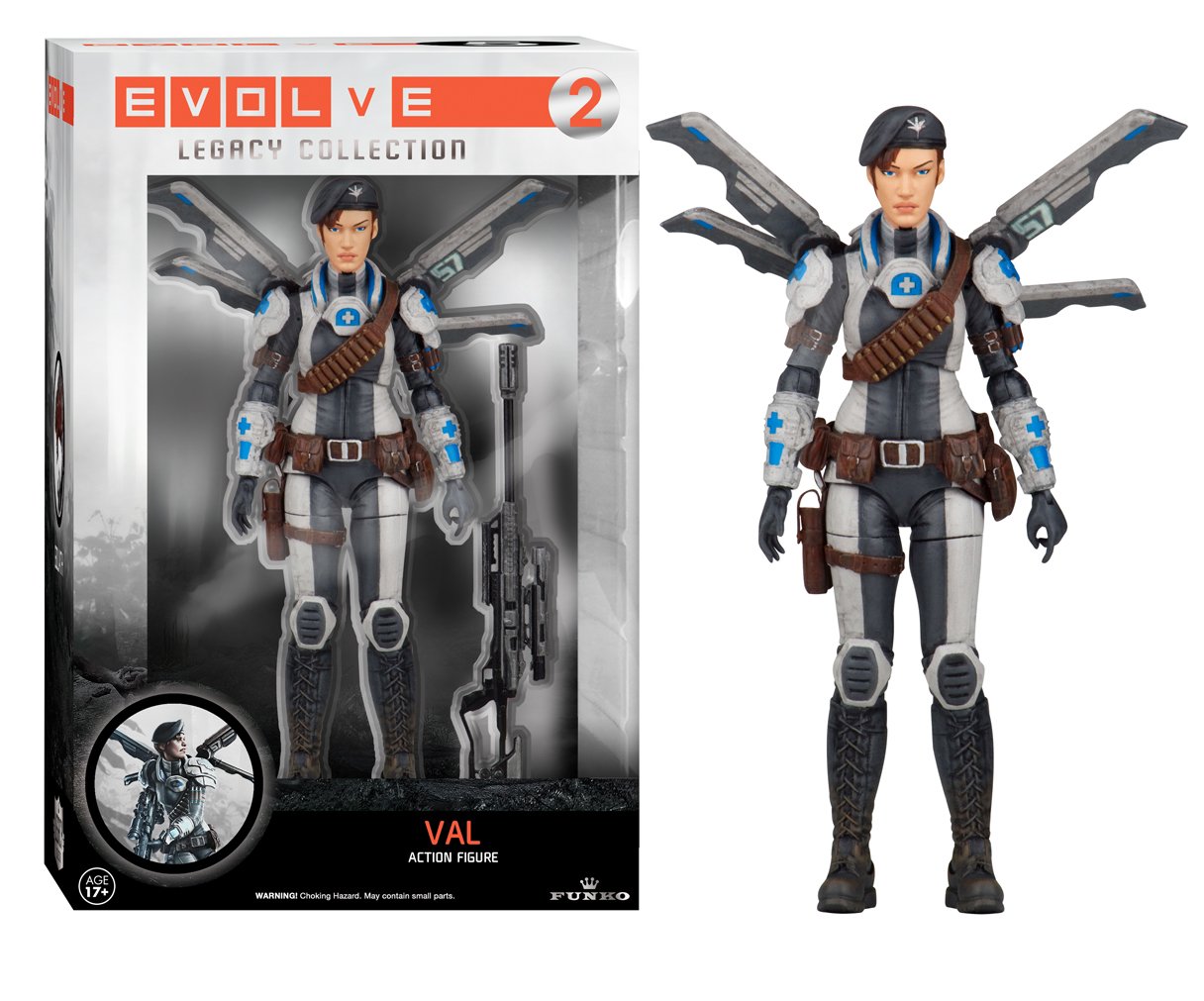 Funko Legacy Action Figure: Evolve Val Action Figure