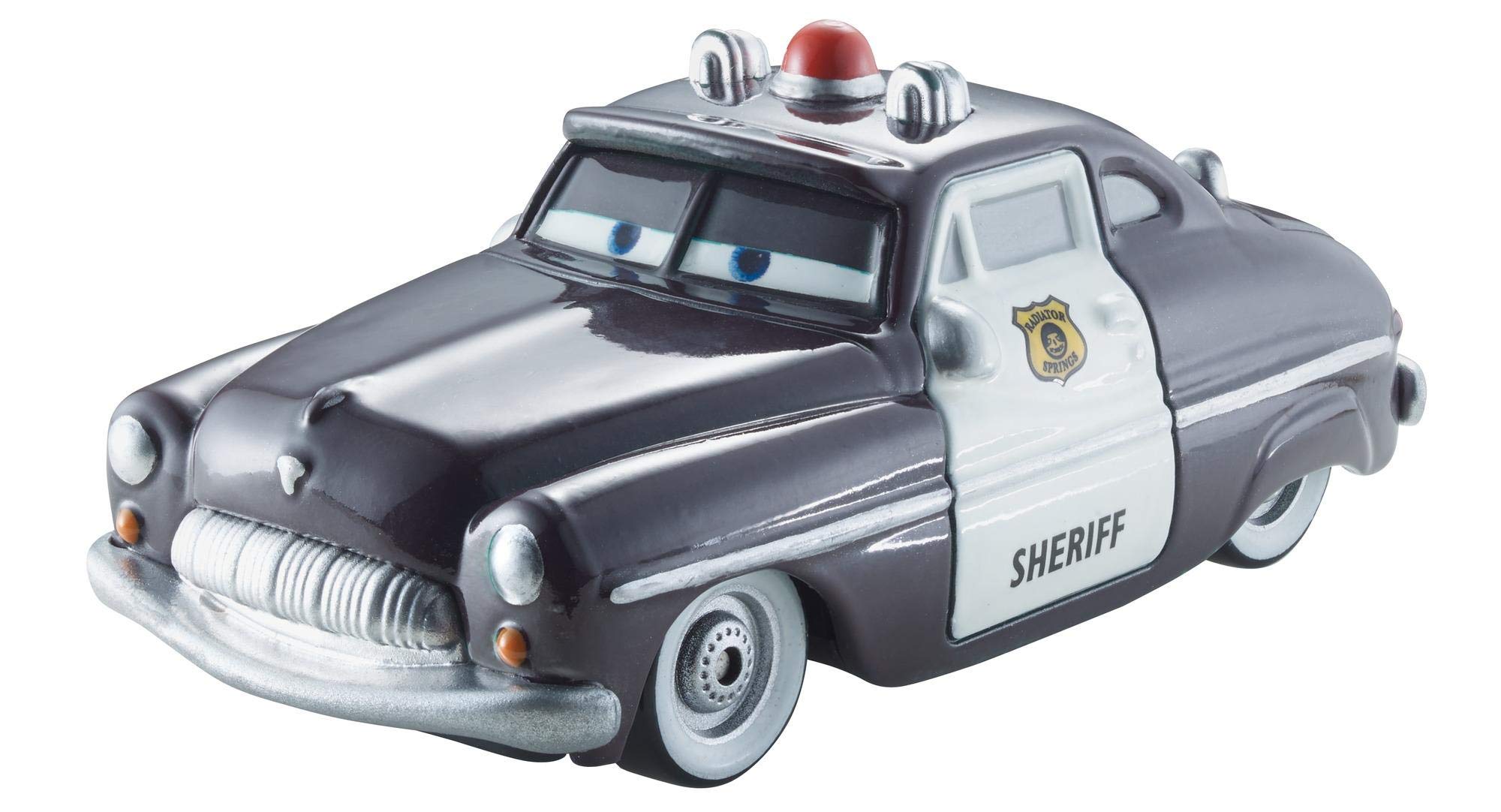 Disney Cars Toys Color Change 1:55 Scale Vehicle, Sheriff