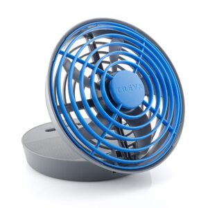 o2cool® 5-inch portable usb fan, blue