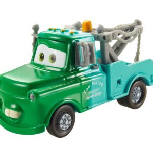 Disney Car Toys Color Change 1:55 Scale Vehicle, Mater