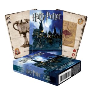 aquarius harry potter playing cards - hp themed deck of cards for your favorite card games - officially licensed harry potter merchandise & collectibles