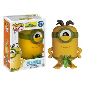 Funko POP Movies: Minions Figure, Au Naturel