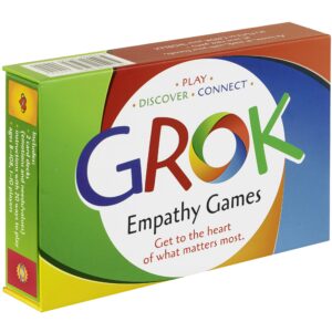 grok conversation cards & empathy games | 20 games to build engaging & meaningful connections | strengthen emotional intelligence & develop lasting relationships