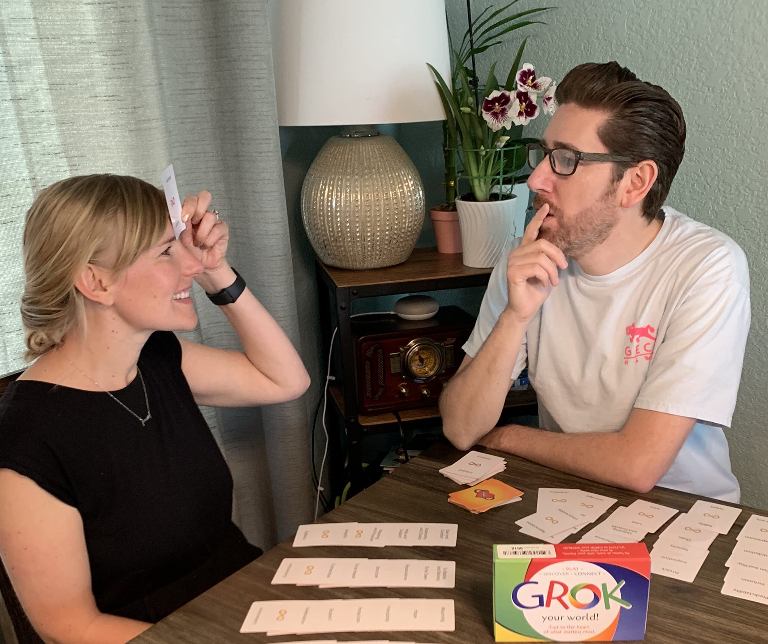 GROK Conversation Cards & Empathy Games | 20 Games to Build Engaging & Meaningful Connections | Strengthen Emotional Intelligence & Develop Lasting Relationships