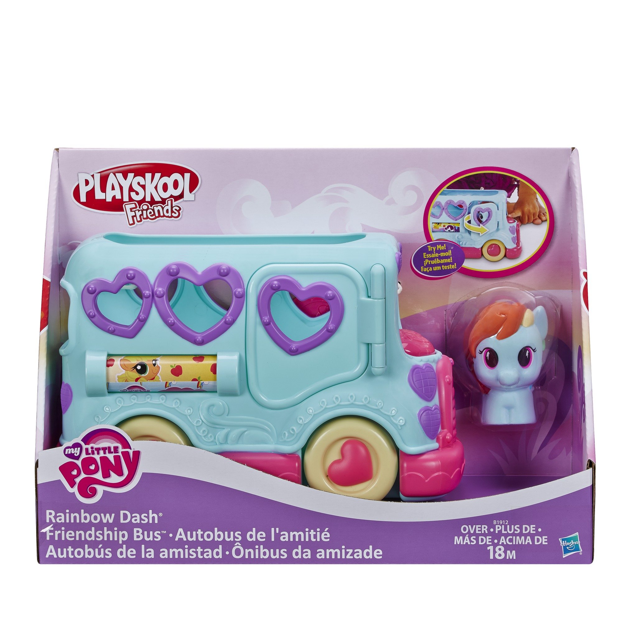 My Little Pony Rainbow Dash Friendship Bus