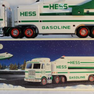 Hess 1999 Truck and Space Shuttle with Satellite