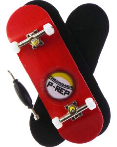 p-rep starter complete wooden fingerboard 30mm - red