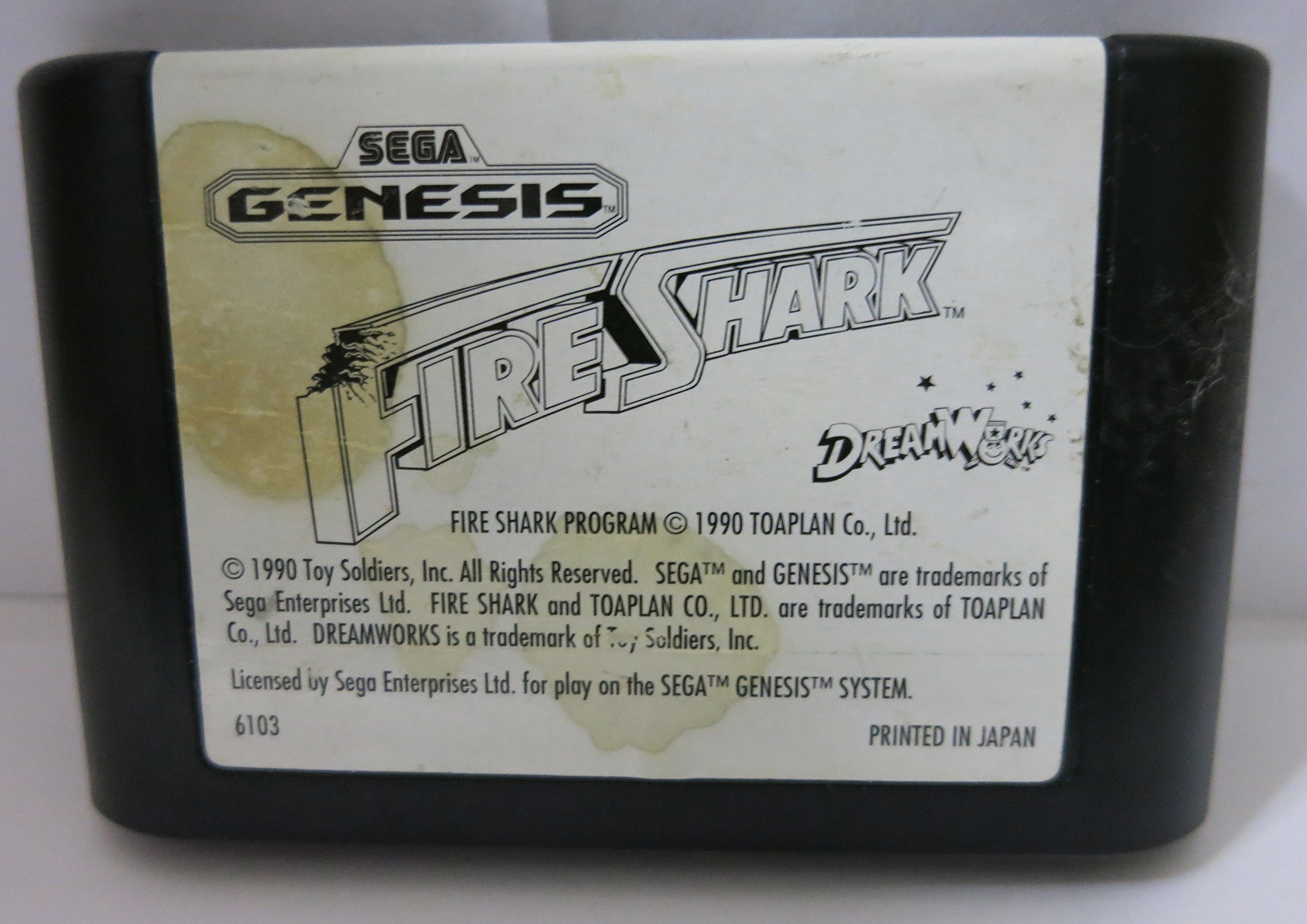 SEGA GENESIS FIRE SHARK