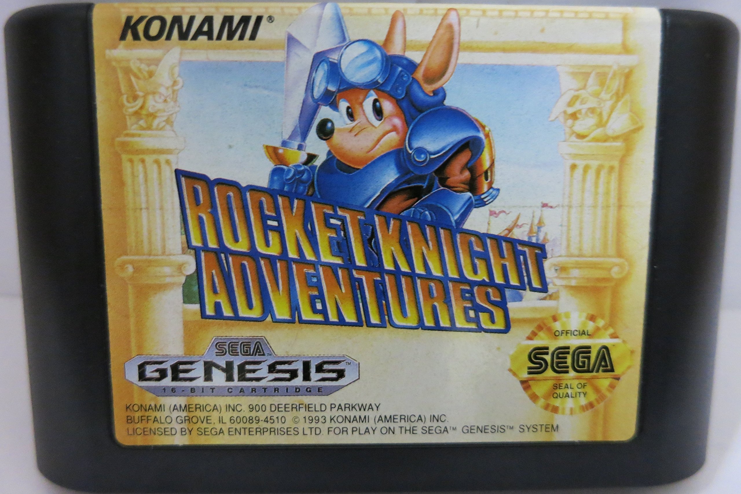 SEGA GENESIS ROCKET KNIGHT ADVENTURES