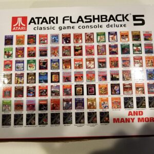 Atari Flashback 5 Classic Game Console Deluxe Collectors Edition