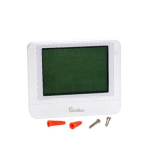 Robertshaw RS9320T Pro Series 7-Day Programmable Touchscreen Thermostat, Multi-Stage, 3 Heat, 2 Cool White