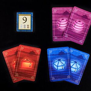 Renegade Game Studios Lanterns: The Harvest Festival, Fast Paced Card Game Set, 2-4 Players, 30 Min Playing Time, Place Tiles to Adorn The Palace Lake with Floating Lanterns, Earn The Most Honor Before The Festival Begins