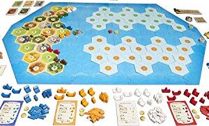 CATAN Explorers & Pirates Board Game 5-6 Player EXTENSION - Expand Your CATAN Game for More Players, Strategy Game for Kids & Adults, Ages 12+, 3-6 Players, 90-120 Min Playtime, Made by CATAN Studio